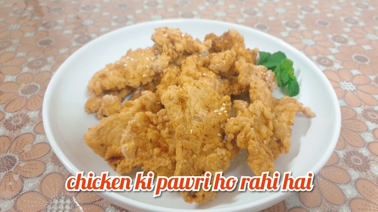pawri ho rahi hai | fried chicken #shorts - YouTube