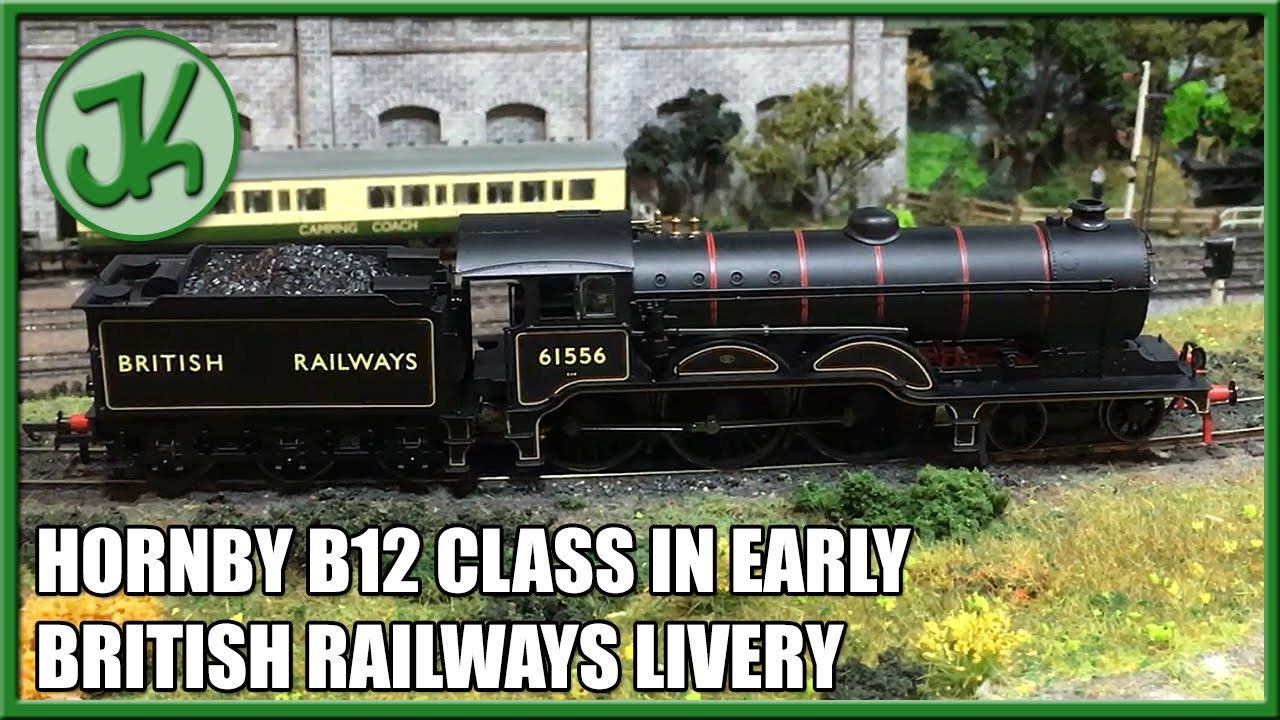 Hornby B12 Class in Early British Railways Livery - Unboxing and Review ...