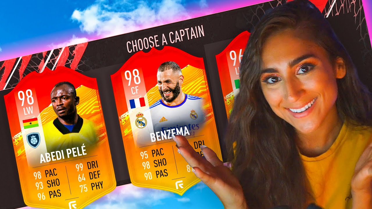 195 Highest Rated Fifa 22 Fut Draft Challenge Youtube