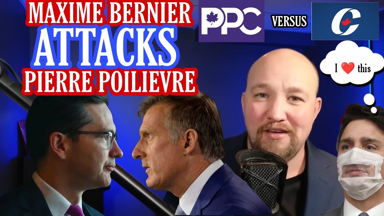 PIERRE POILIEVRE gets ATTACKED by Maxime Bernier at the Jordan Peterson ...