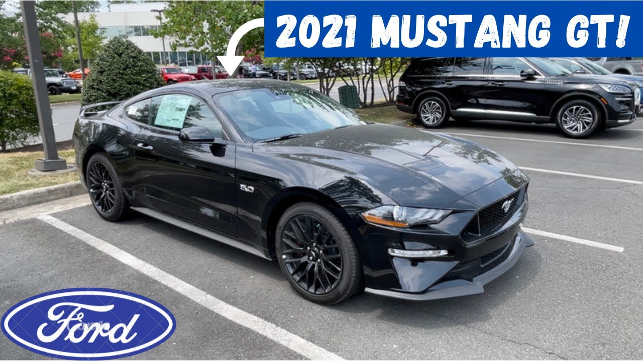 Checking Out The Brand New 2021 Ford Mustang GT! - YouTube