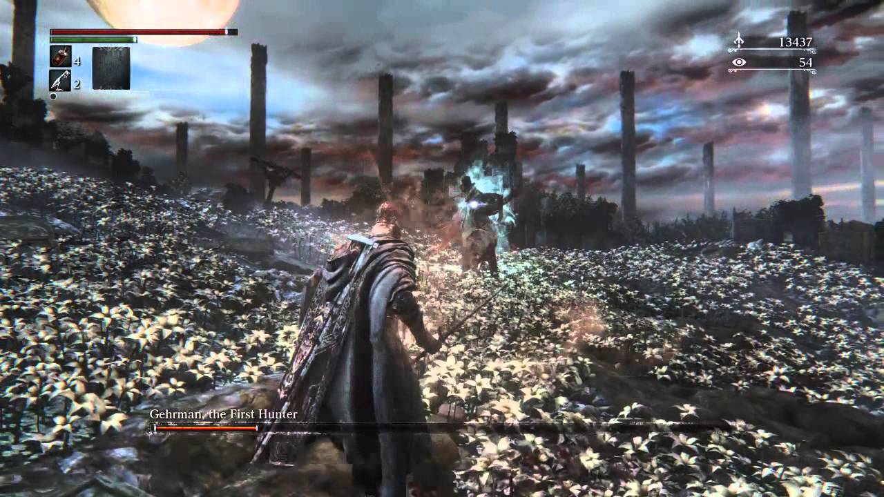 Bloodborne last boss blind run - YouTube