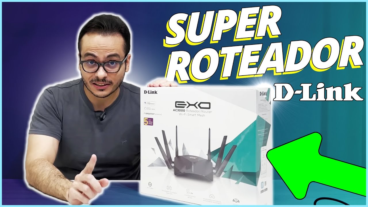 CONHEÇA ESTE ROTEADOR BRUTO DA D-LINK , O DIR-3040 E SEUS 3000MBPS ...