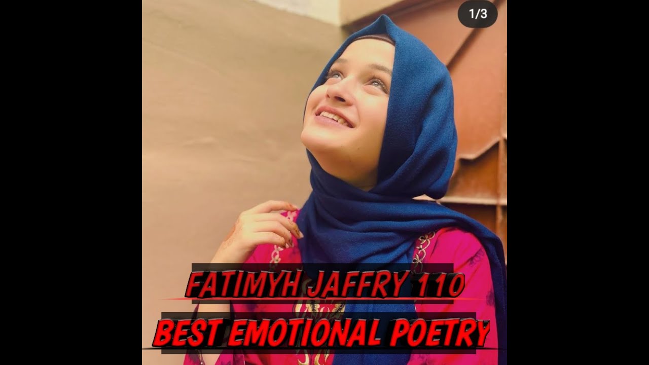 |Emotional poetry☺️| Syed shabbar jafri vs fatimyh110 | famous tiktok ...