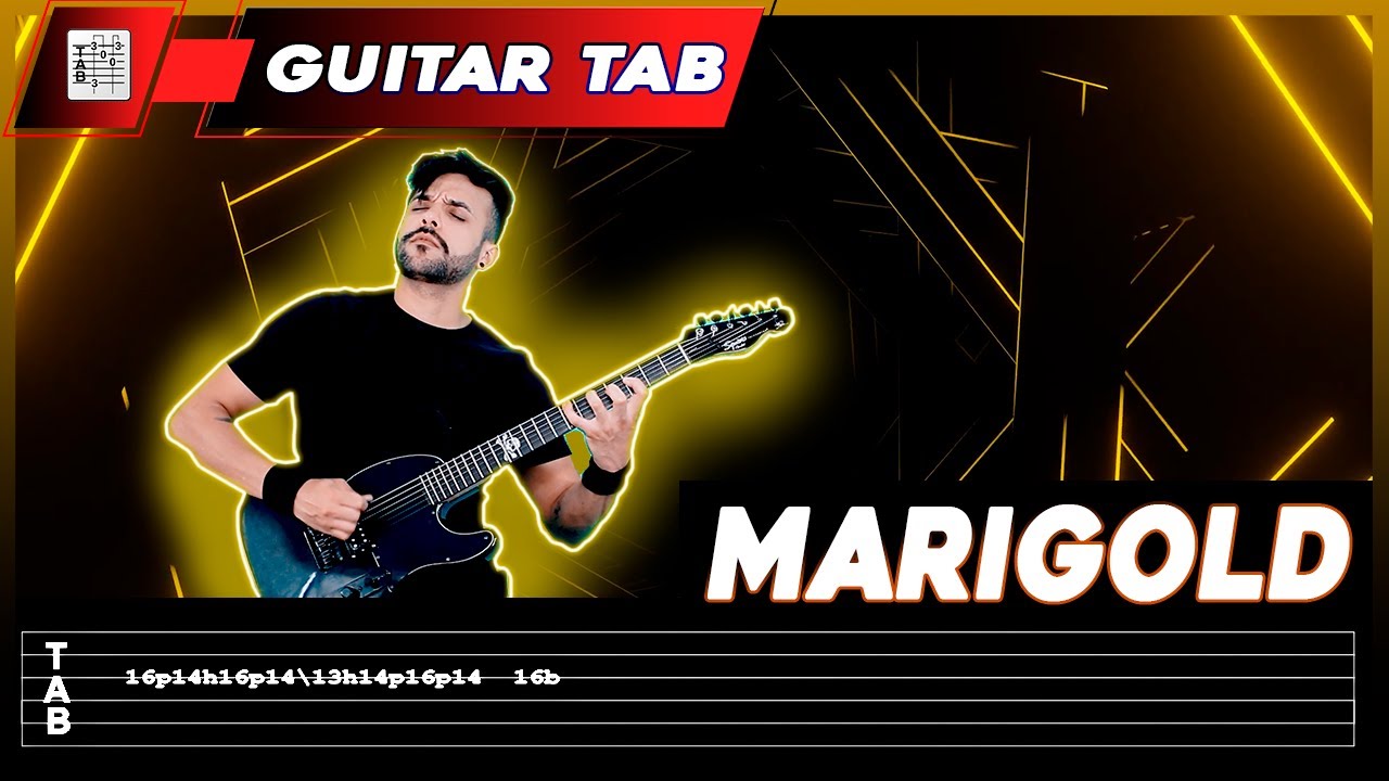 【PERIPHERY】[ Marigold ] cover Dotti Brothers | LESSON | GUITAR TAB ...