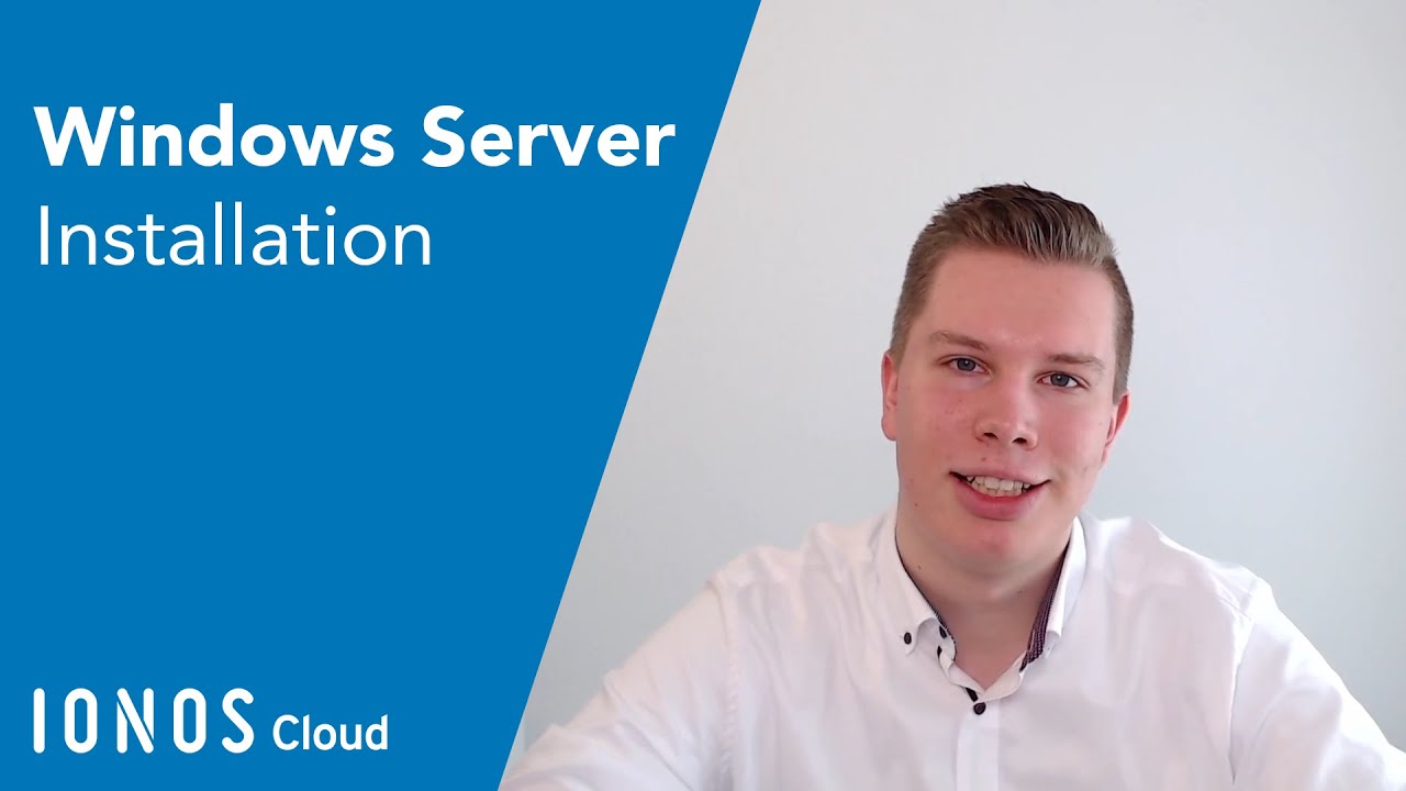 IONOS Cloud: Windows Server aufsetzen - YouTube