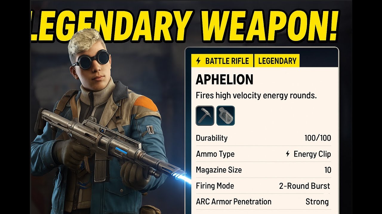 Obtaining Aphelion | ARC: Raiders - YouTube