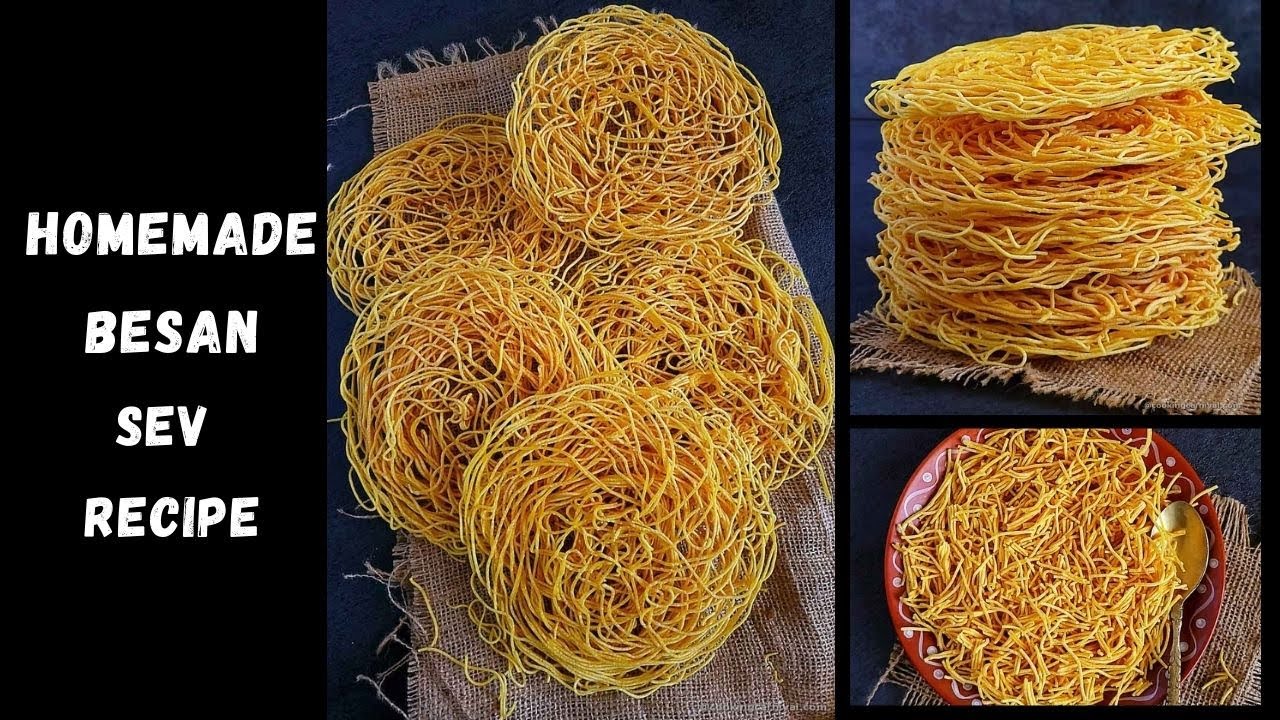Let’s learn to make a No-fail market-style Besan Sev recipe - YouTube