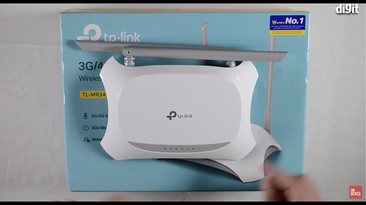TP LINK TL-MR3420 3G/4G Wireless N Router Overview - YouTube