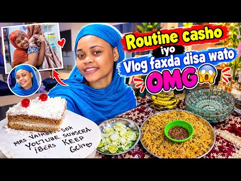ROUTIN IYO VLOG FAR XADISA WATO OMG WELCOME GUYS ￼