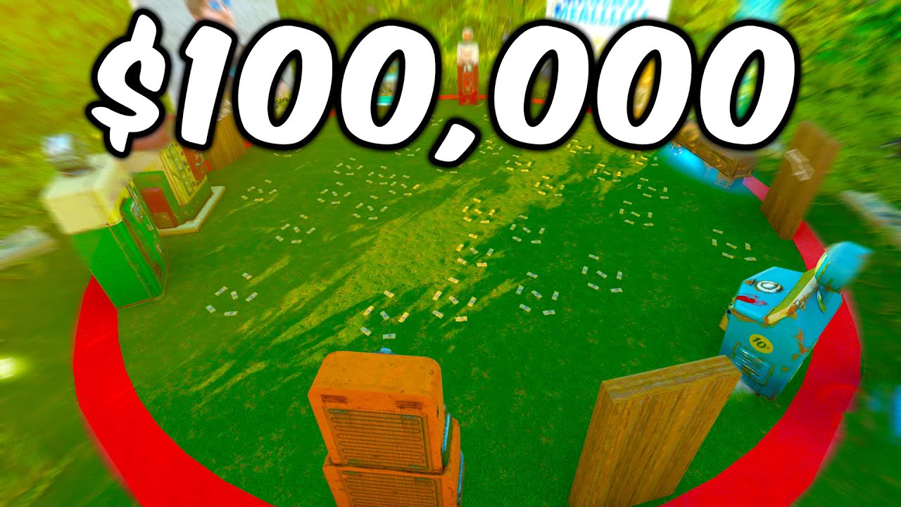 Beating The $100,000 Red Circle Zombies Challenge - YouTube