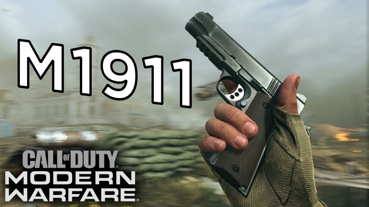 M1911 (1911) Gameplay | Call of Duty Modern Warfare (PS5) - YouTube