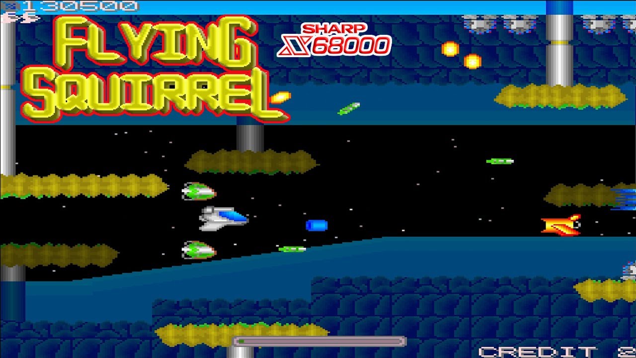 X68000 FLYING SQUIRREL - Full Game - YouTube