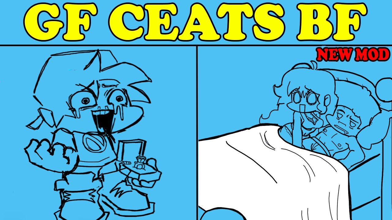 Friday Night Funkin: GF Cheats BF | FNF MOD - YouTube