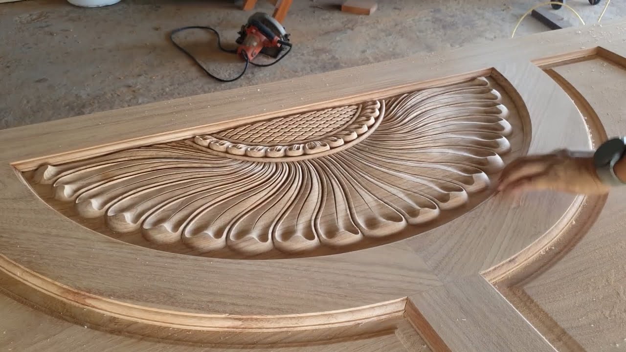 How to join curved wood to make a set of doors with beautiful curves l ...