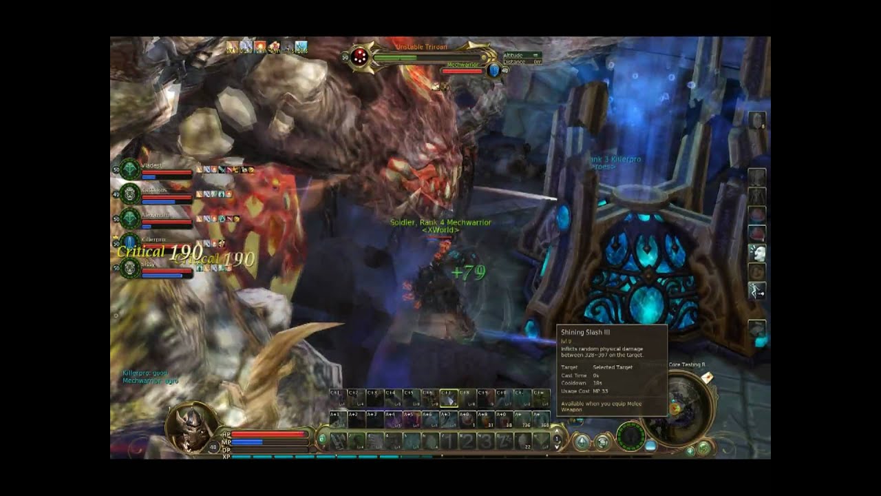 Theobomos Instance Last Boss Aion - YouTube