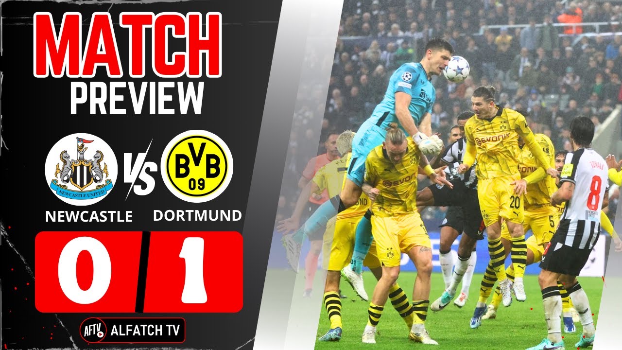 Highlights Newcastle vs Borussia Dortmund 0-1, Hasil Liga Champio ...