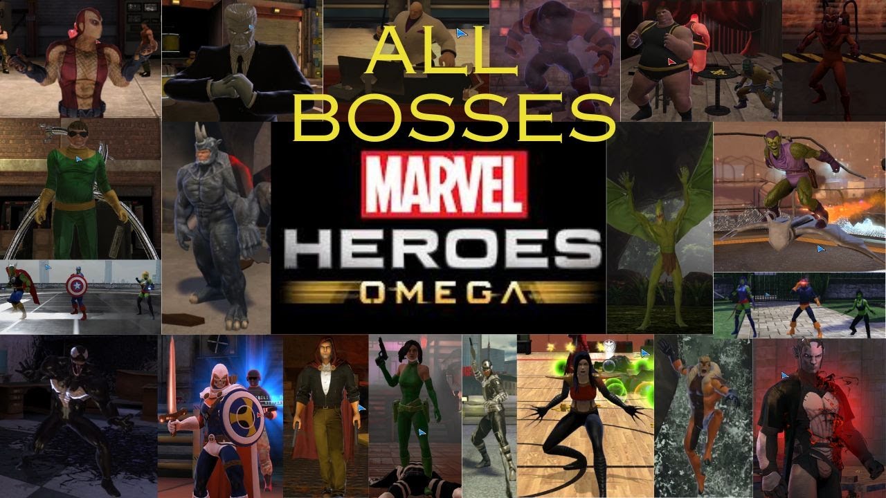 Marvel Heroes Omega in 2025 . All campaign bosses _ Story mode included ...