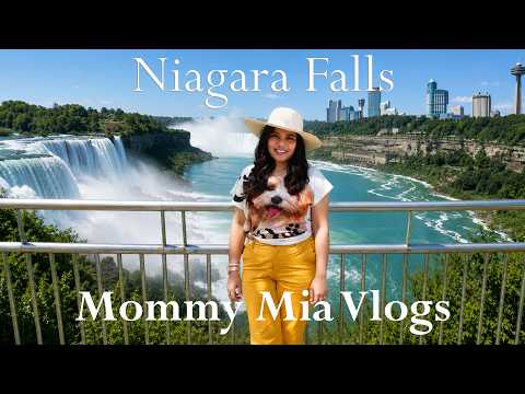 Niagara Falls Travel Vlog 💙 Road Trip with My Mom & Toddler