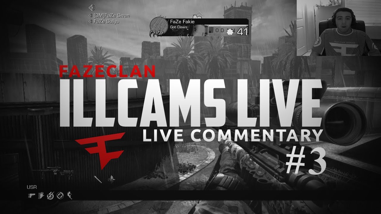 FaZe Apex: ILLCAMS LIVE - Episode #3 (CoD: Ghosts!) - YouTube