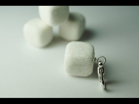 Sugar Cube Polymer Clay Tutorial, Miniature Food Tutorial - YouTube