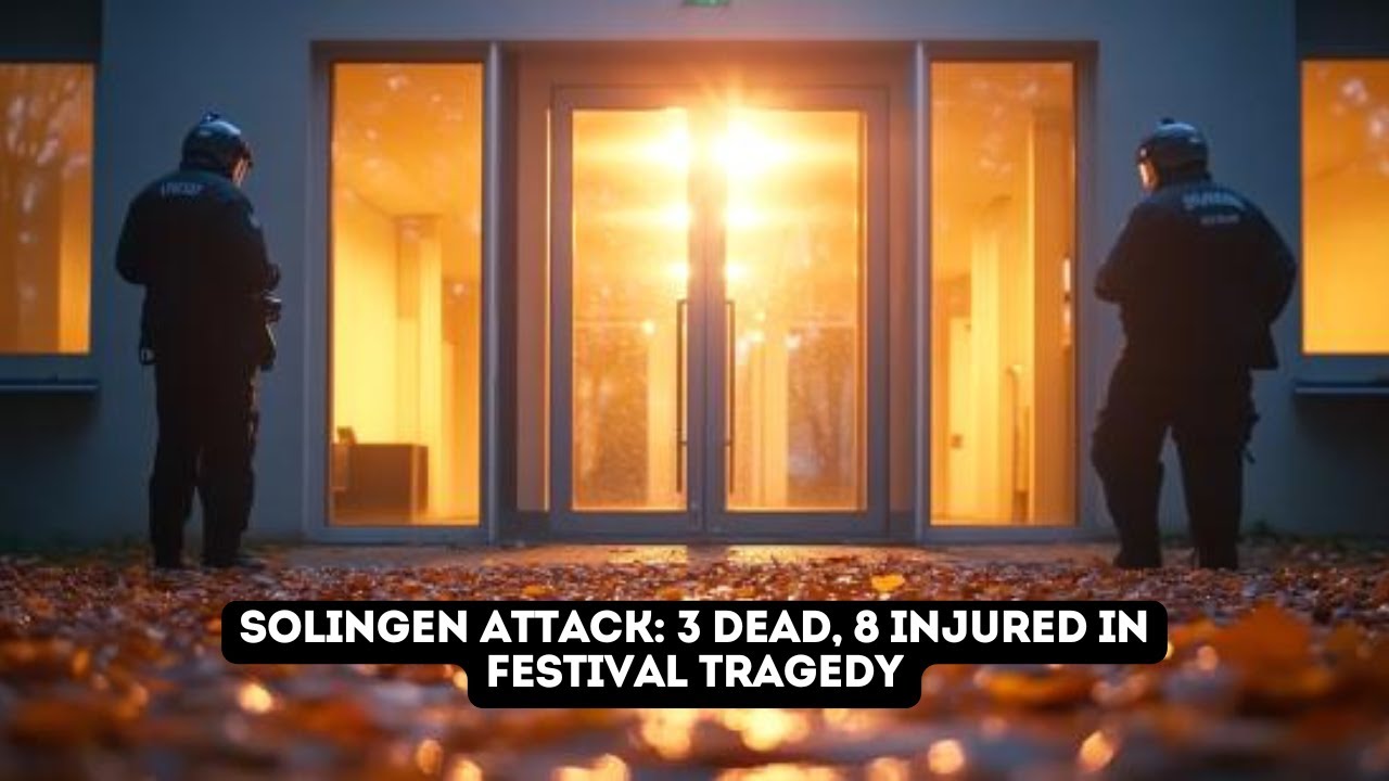 Knife Attack at Solingen Street Festival Leaves Germany in Shock: 3 ...