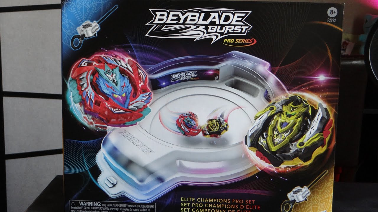 Beyblade Burst Pro Series ELITE CHAMPIONS PRO SET Unboxing! - YouTube