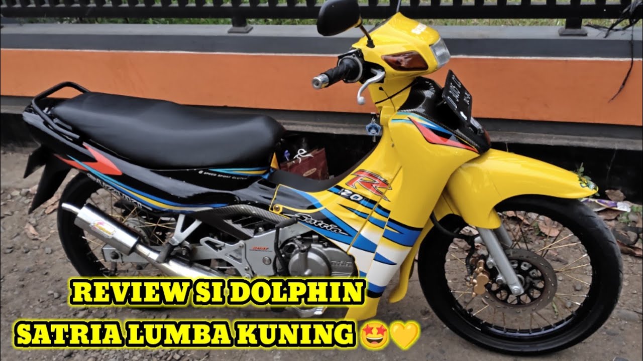 REVIEW SI DOLPHIN || SATRIA LUMBA KUNING @ekookemotovlog5238 ...