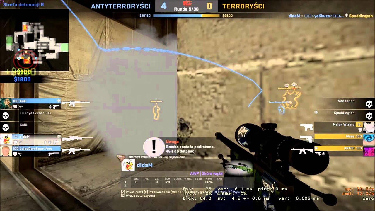 CS GO- flash kill - YouTube