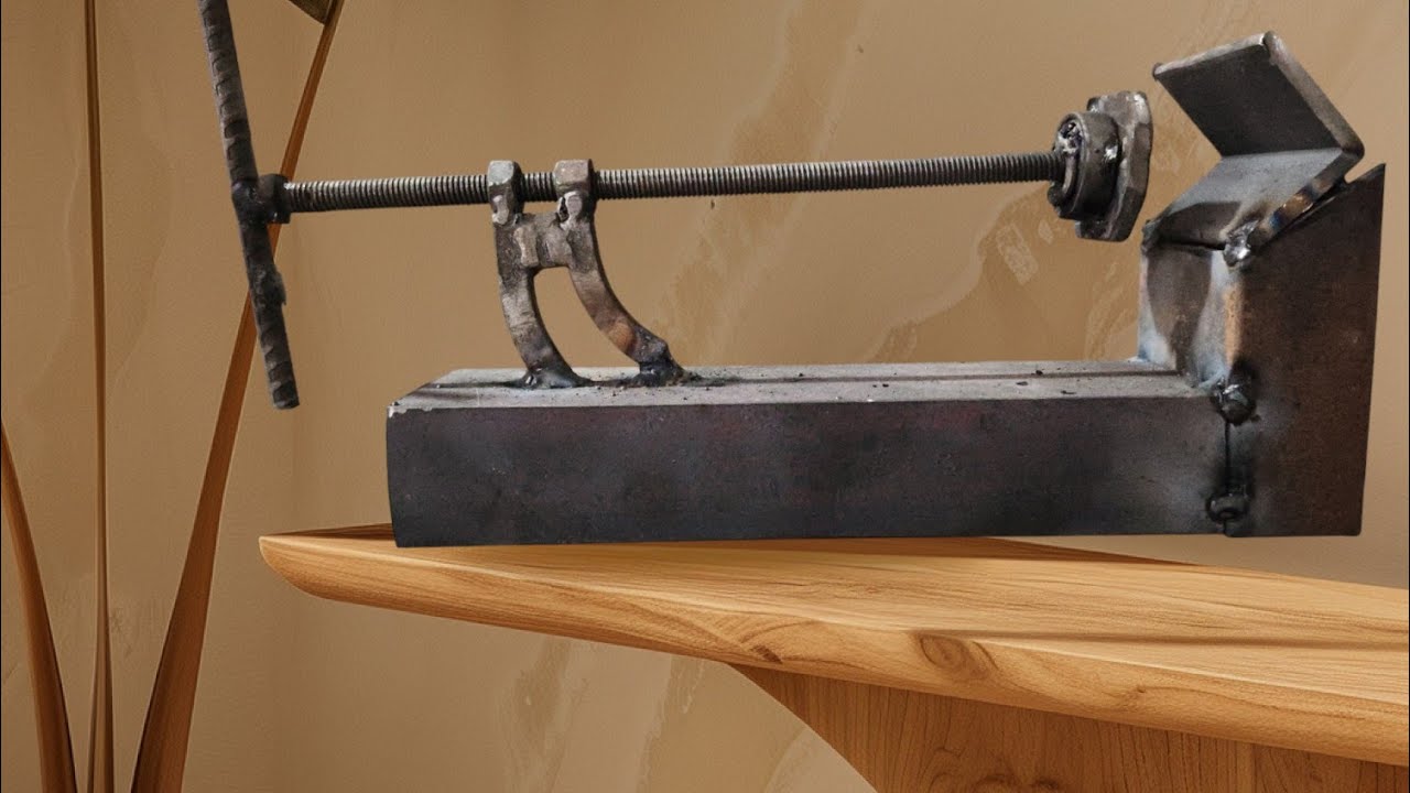 What's This SECRET DIY Tool Everyone's Been Hiding | homemade vise ...