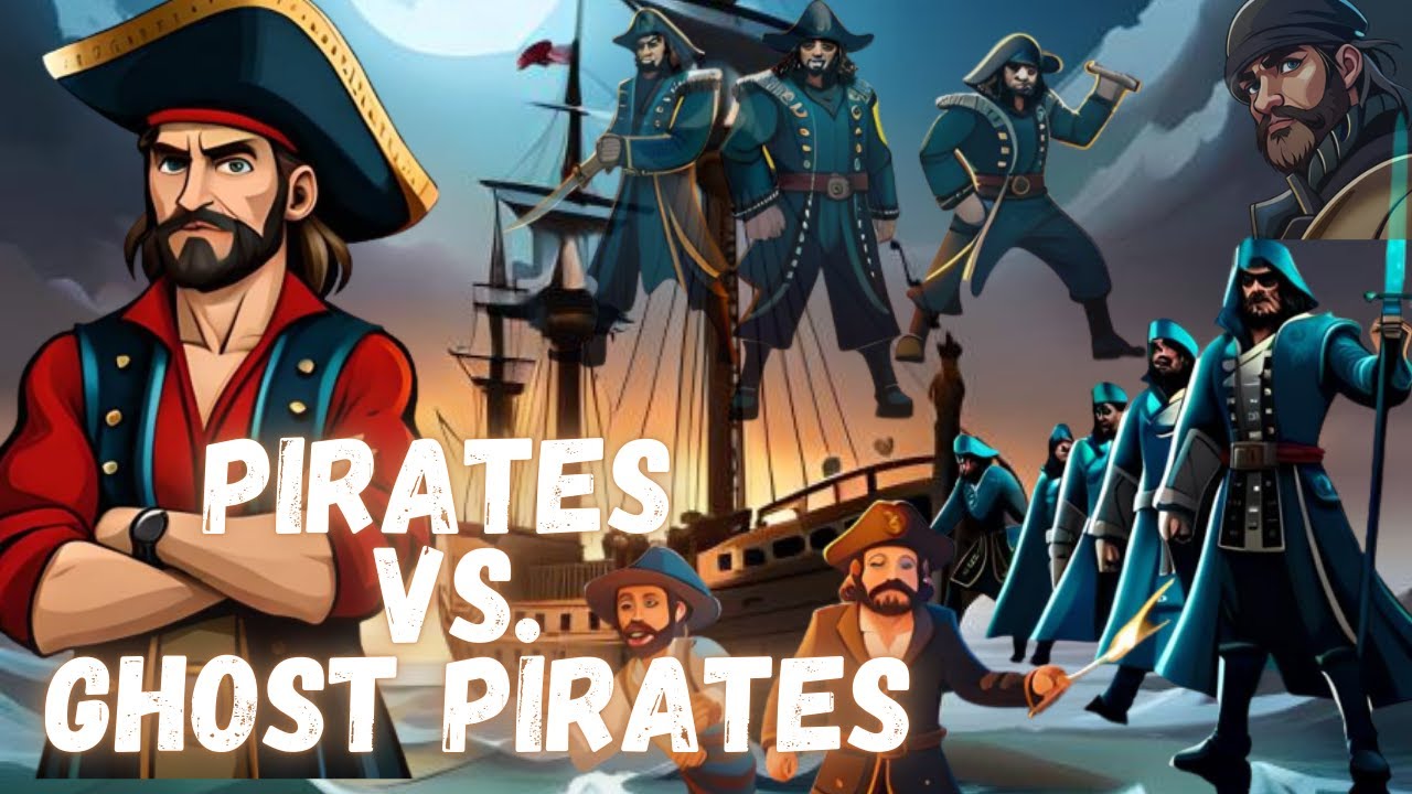 Pirates vs. Ghost Pirates: High-Seas Showdown of Legends! - YouTube