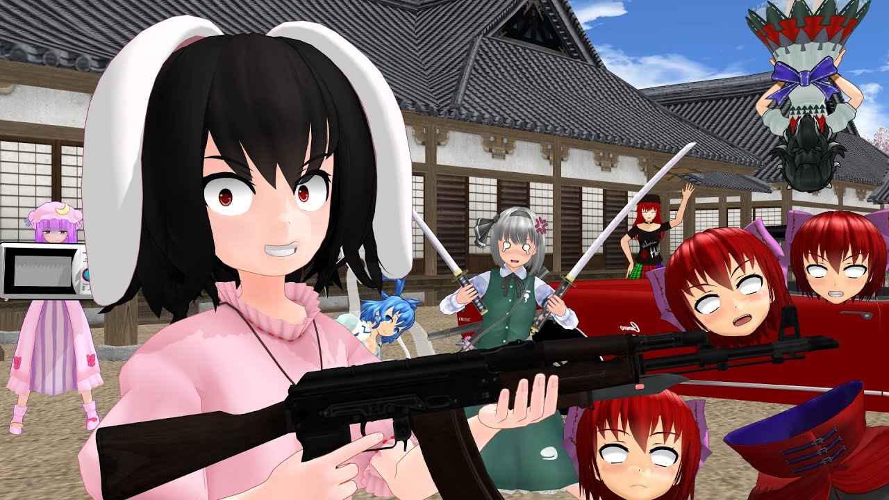 [東方Touhou/MMD] The Amazing Adventures of Tewi and Reisen - YouTube