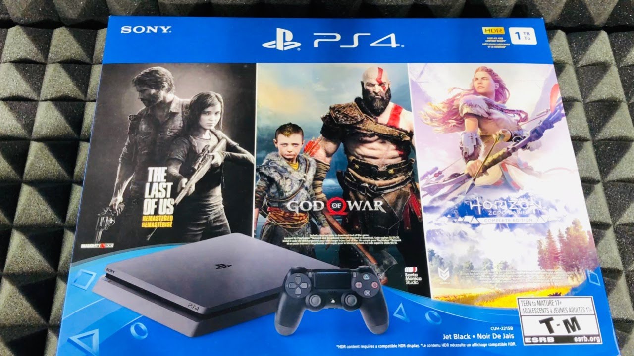 PlayStation 4 1TB Only on PlayStation Bundle Unboxing | PS4 Unboxing ...