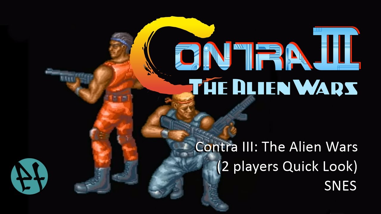 Contra III: The Alien Wars (2 players Quick Look) SNES - YouTube