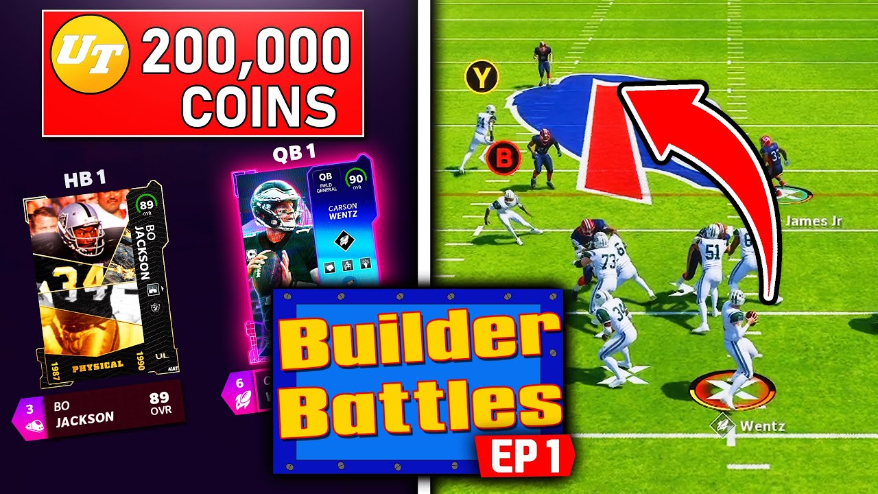I BUILT THIS TEAM WITH 200,000 COINS!!! Builder Battles EP.1 VS ...