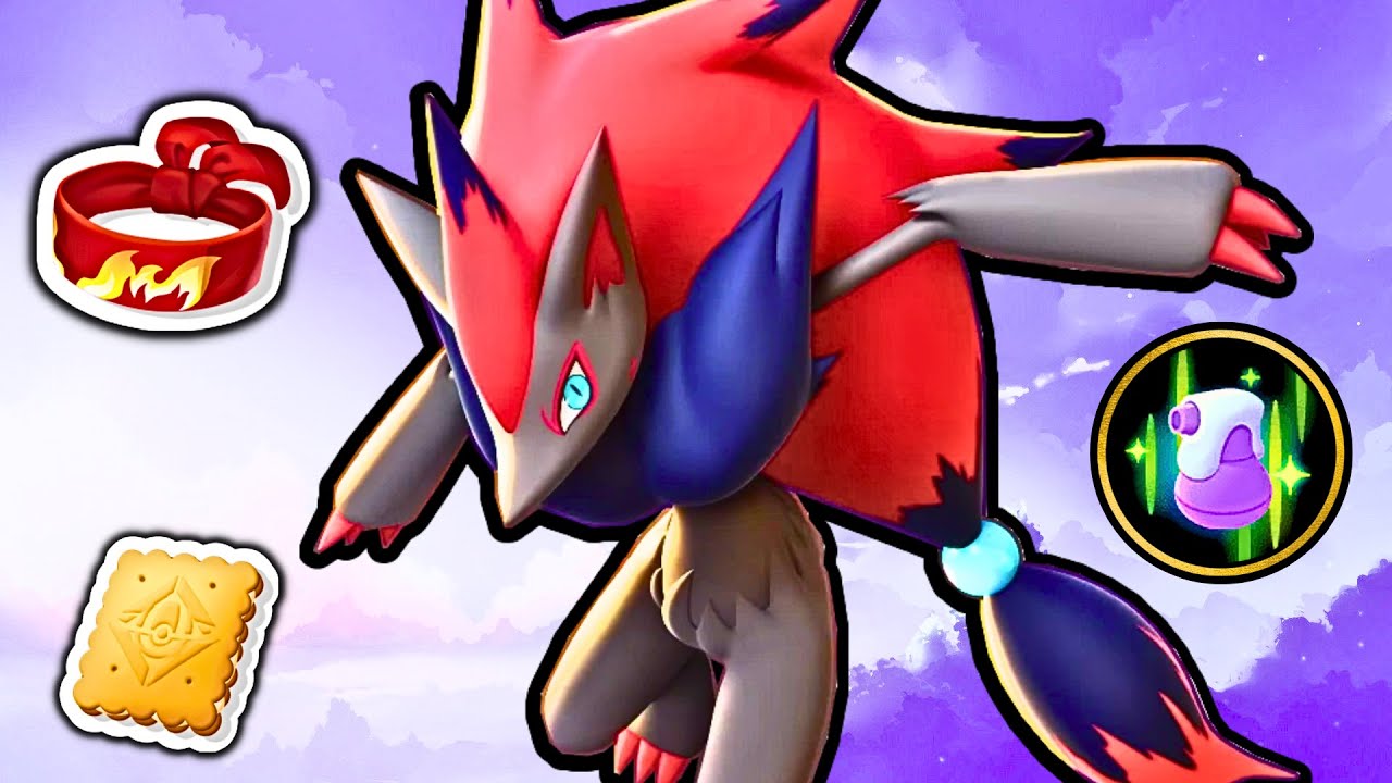 The Art of Playing Tanky Zoroark (Best SoloQ Build) | Pokemon Unite ...