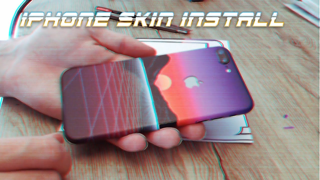 iPhone Skin Install - YouTube