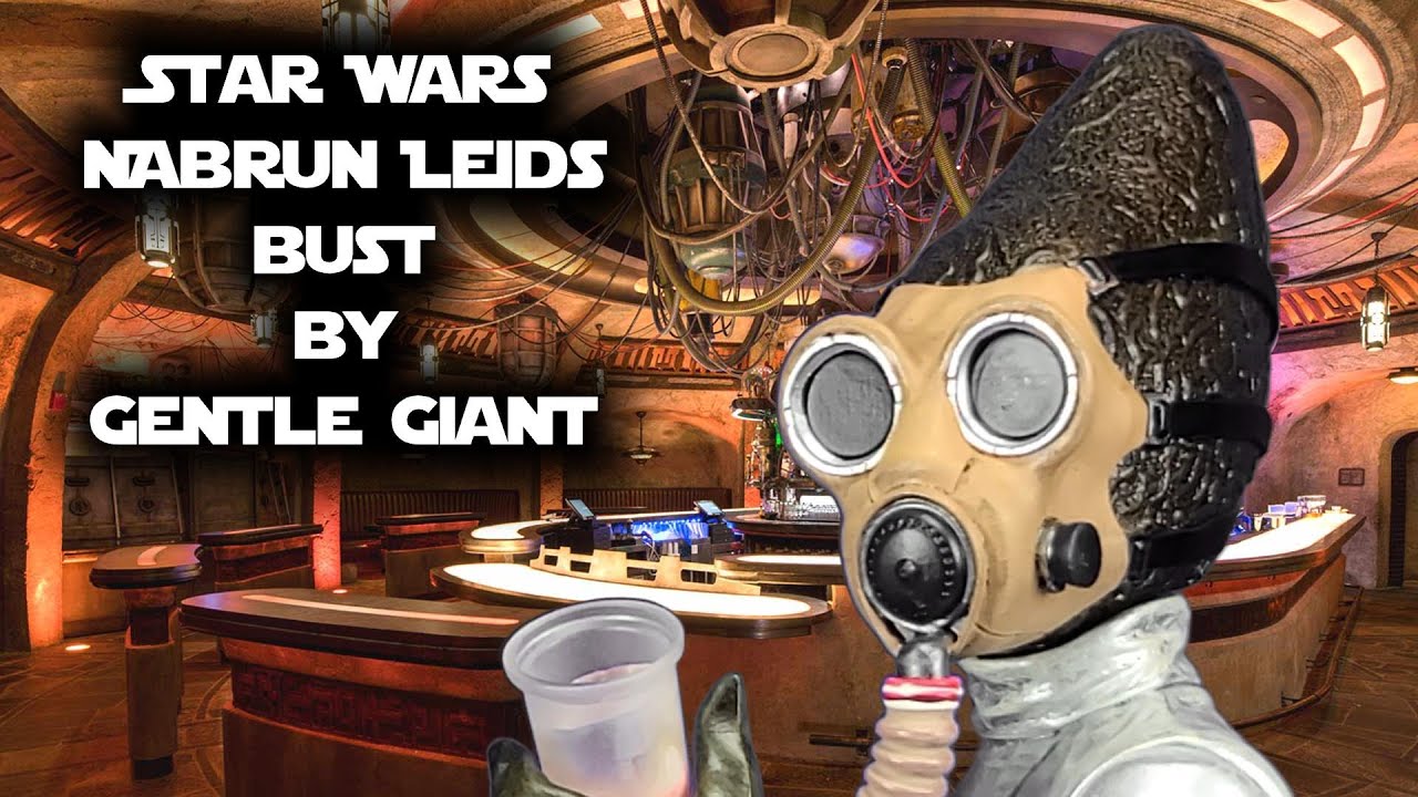 Star Wars Nabrun Leids bust by Gentle Giant - YouTube
