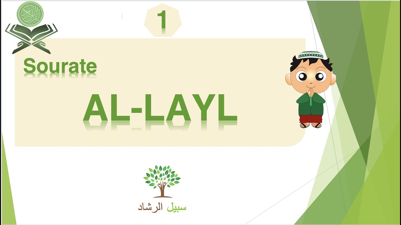 Explication simplifiée du coran : Sourate AL LAYL (La nuit) - PARTIE 1 ...