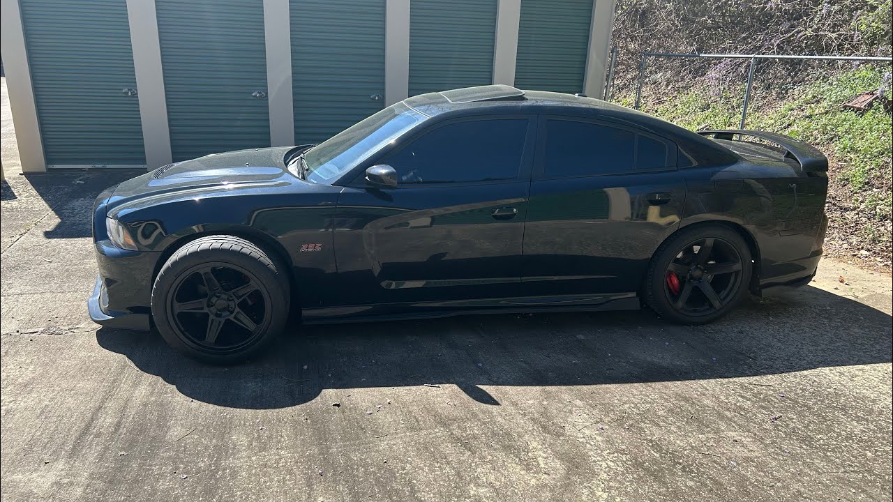 I PUT DEMON WHEELS ON MY DODGE CHARGER SRT8 😈 - YouTube