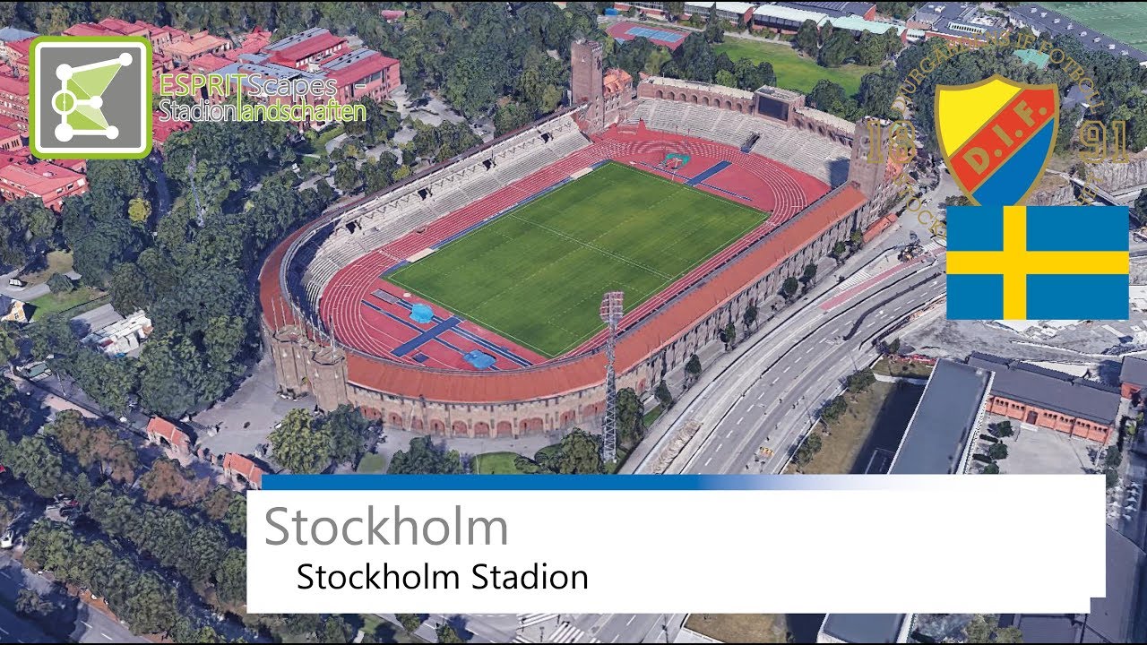 Stockholm Stadion / Stockholm Olympic Stadium | Djurgårdens IF Fotboll ...