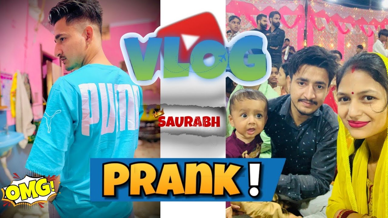 🤣OMG Prank vlog 🤣 vlog 41 - 100rb parul family vlog - YouTube