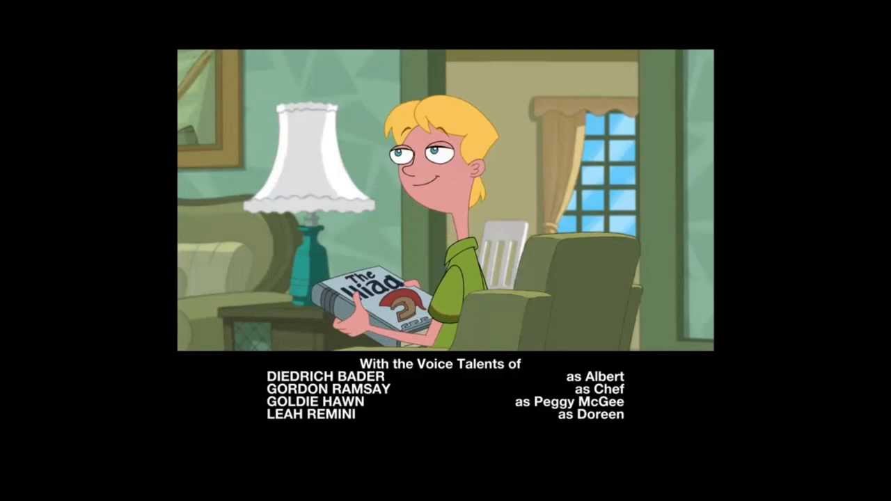 Phineas En Ferb Albert