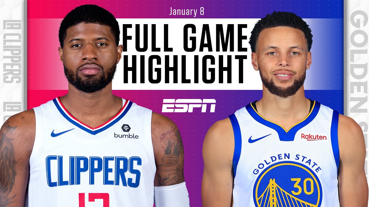 LA Clippers vs. Golden State Warriors [FULL GAME HIGHLIGHTS] | NBA on ...