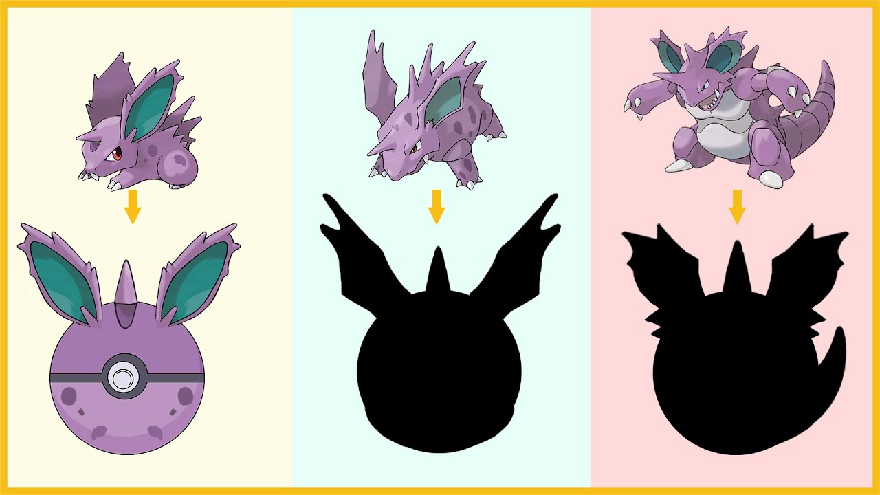Pokemon with their pokeball | Nidoran♂ | Nidorino | Nidoking - YouTube