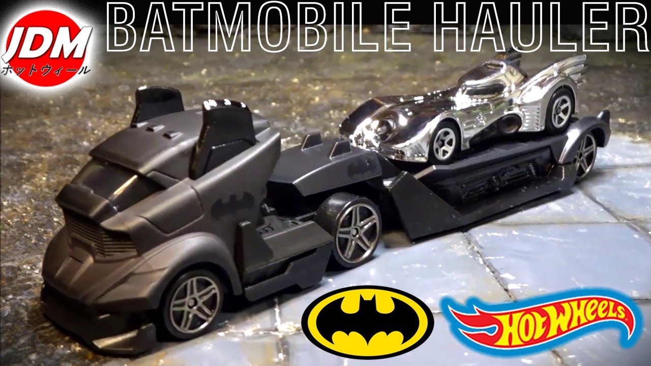 Hot Wheels Super Rigs Batmobile Hauler - Batman 1989 Review & unboxing ...