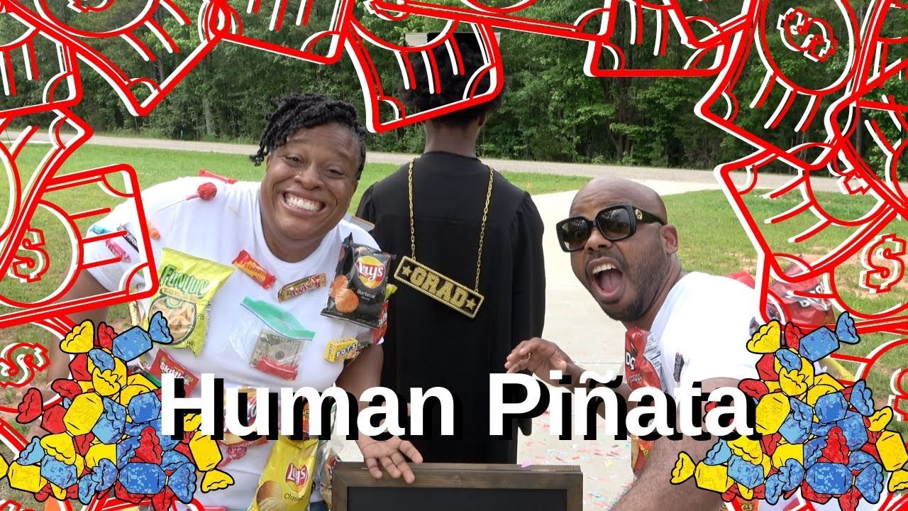 Human Pinata Graduation Edition - YouTube