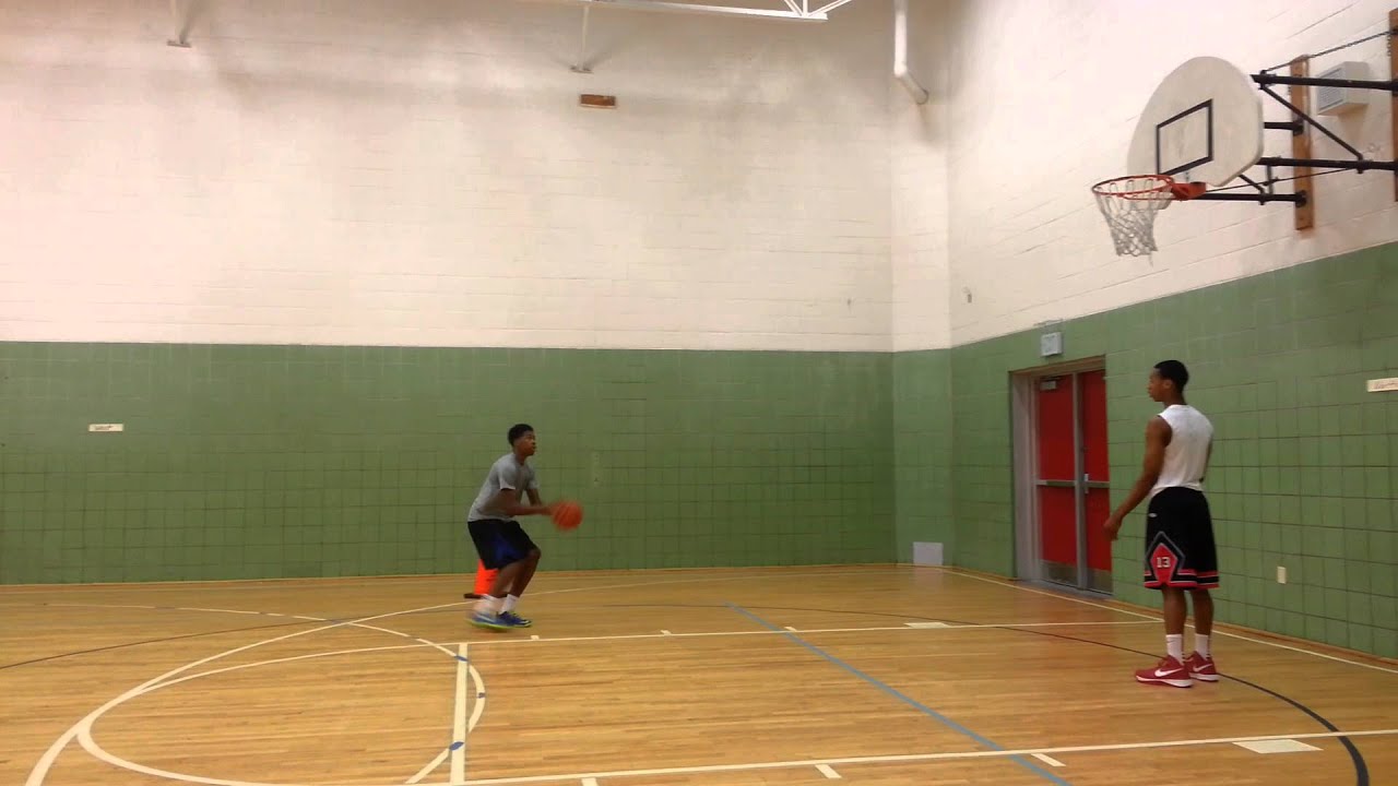 Jordan Mcneil 1 dribble pullup shot - YouTube