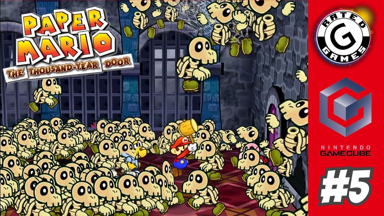 Paper Mario: The Thousand-Year Door ⭐ (GameCube) ⭐ Hooktail Castle Part ...