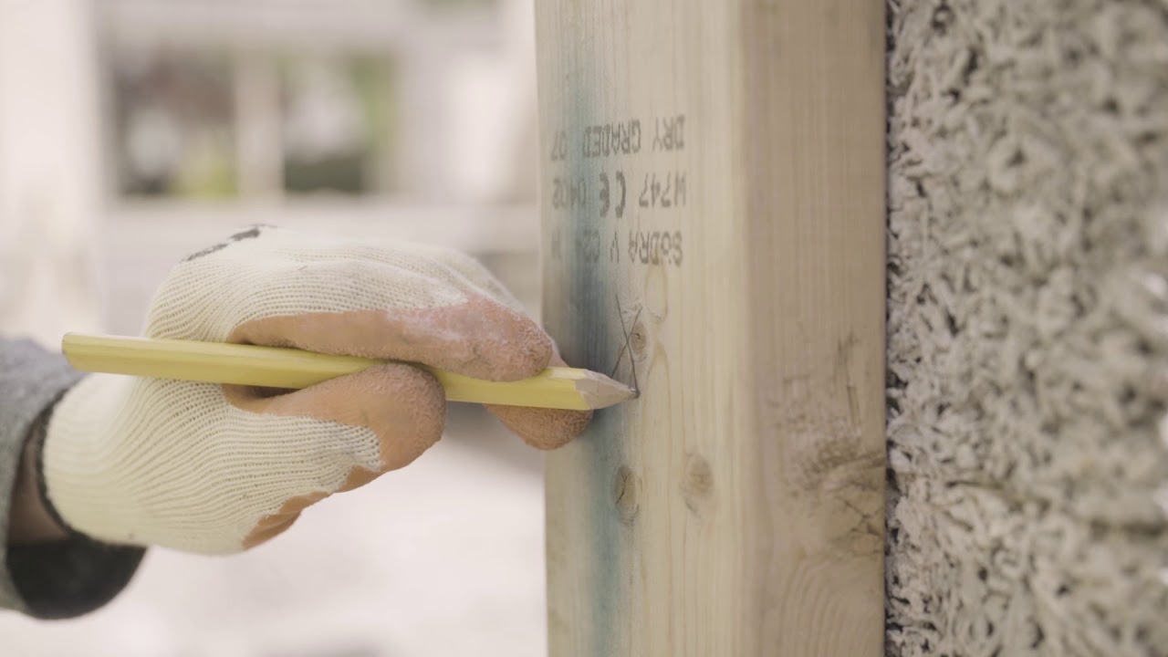 Durisol "How To" - Forming Goalposts for Doors/Windows - YouTube